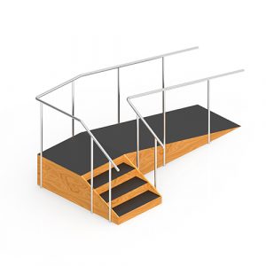 Staircase & Ramp with 3 Steps – Alphamed Pte Ltd